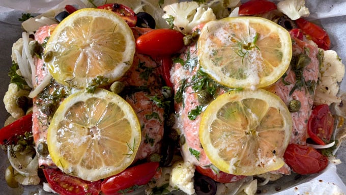 Salmón en Papillot - AntojandoAndo